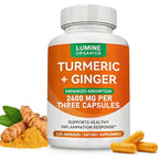 Lumine Organic turmeric curcumin supplement