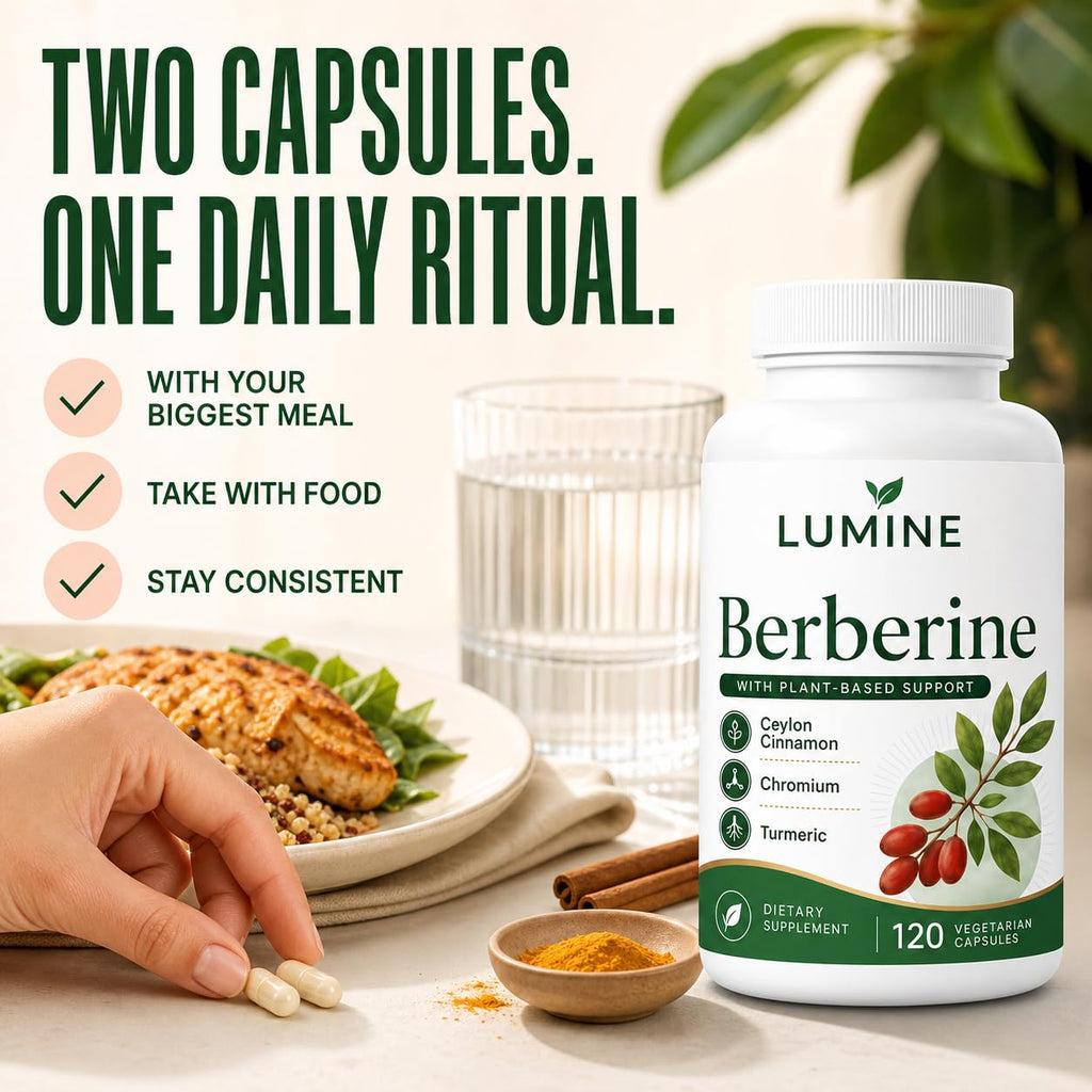 LUMINE Organics 120 capsules for wellness