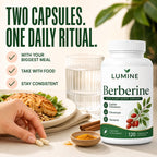 LUMINE Organics 120 capsules for wellness