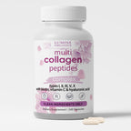 Lumine Organics collagen peptides capsules