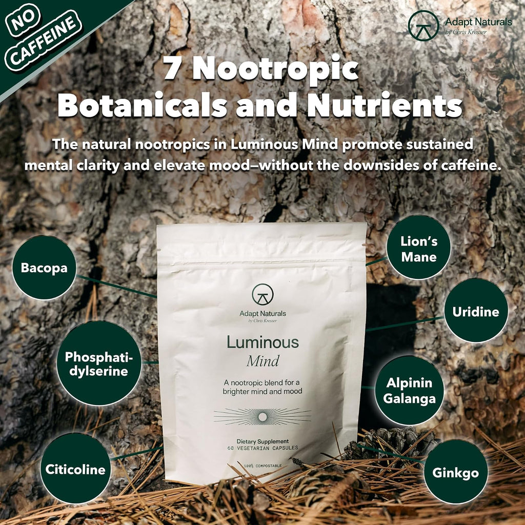 Luminous Mind capsules for energy