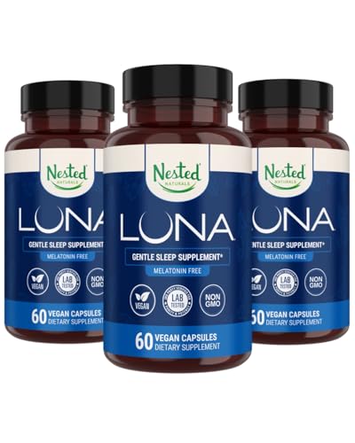 Luna herbal sleep supplement capsules