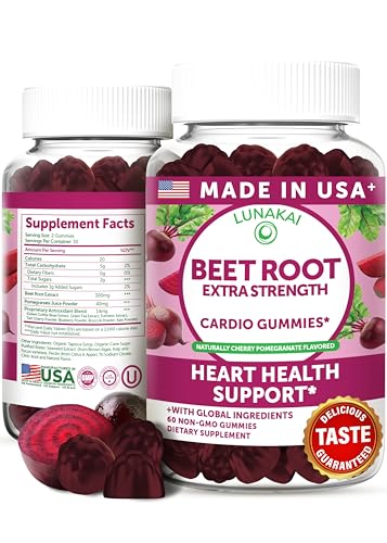 Lunakai beet root gummies for energy