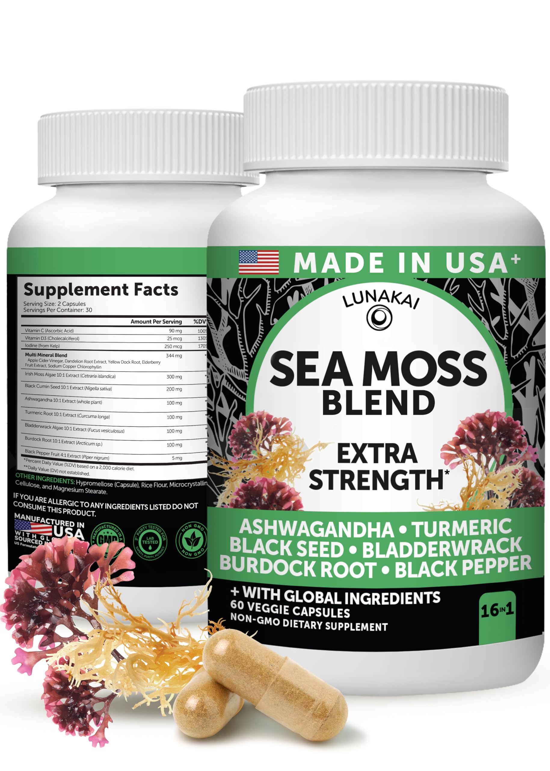 Lunakai blended vitamin supplements for wellness