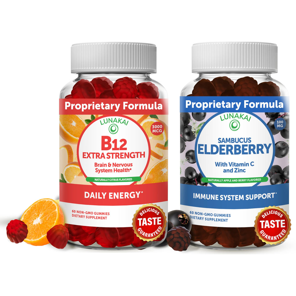 Lunakai elderberry gummies for energy