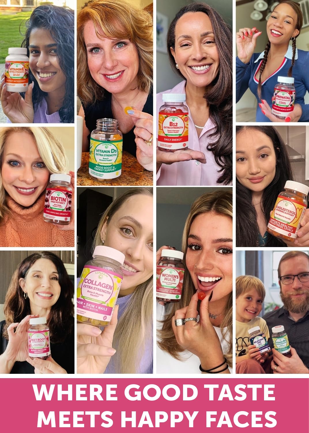 Lunakai gummies for youthful skin