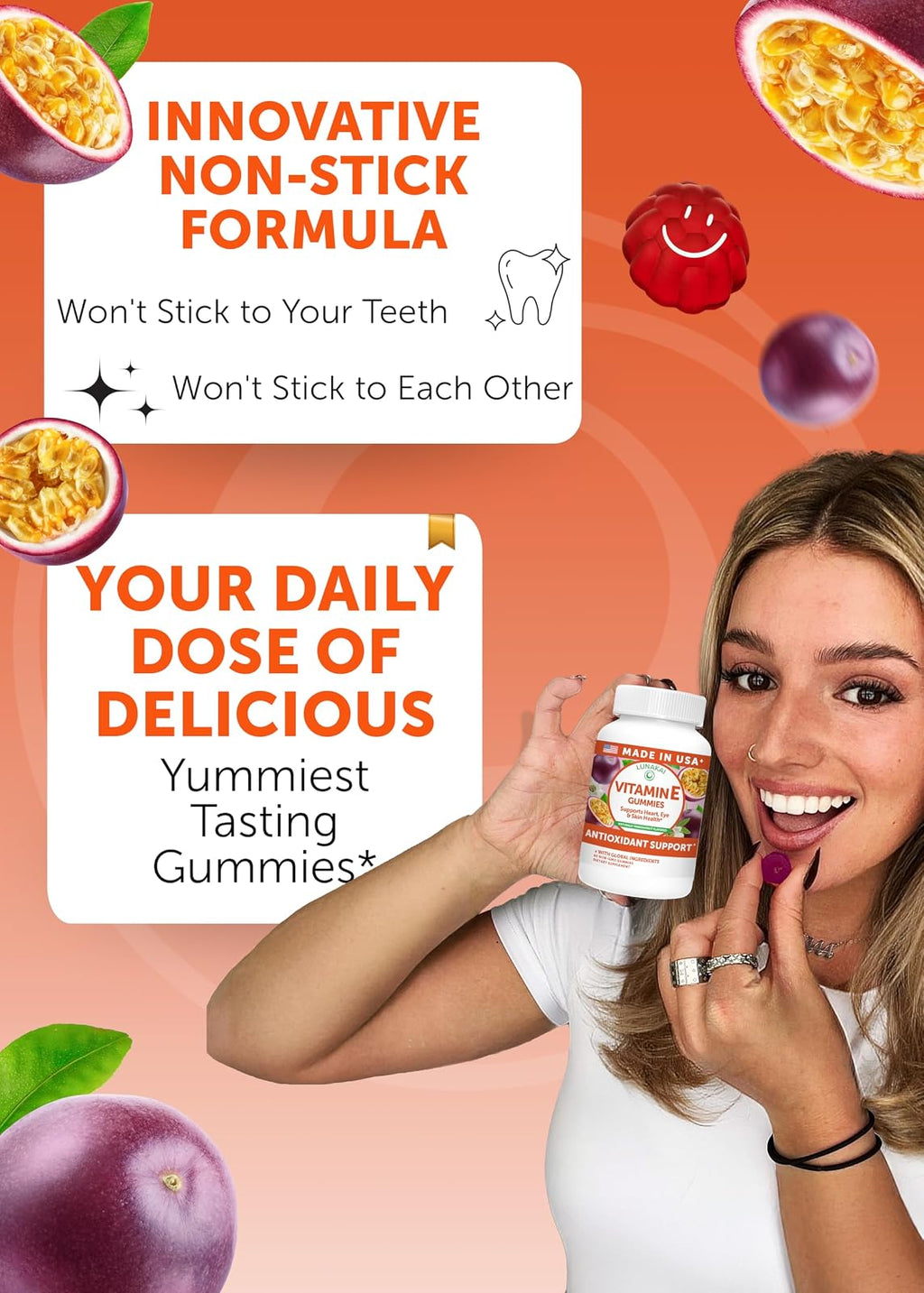 Lunakai gummies with vitamin C boost