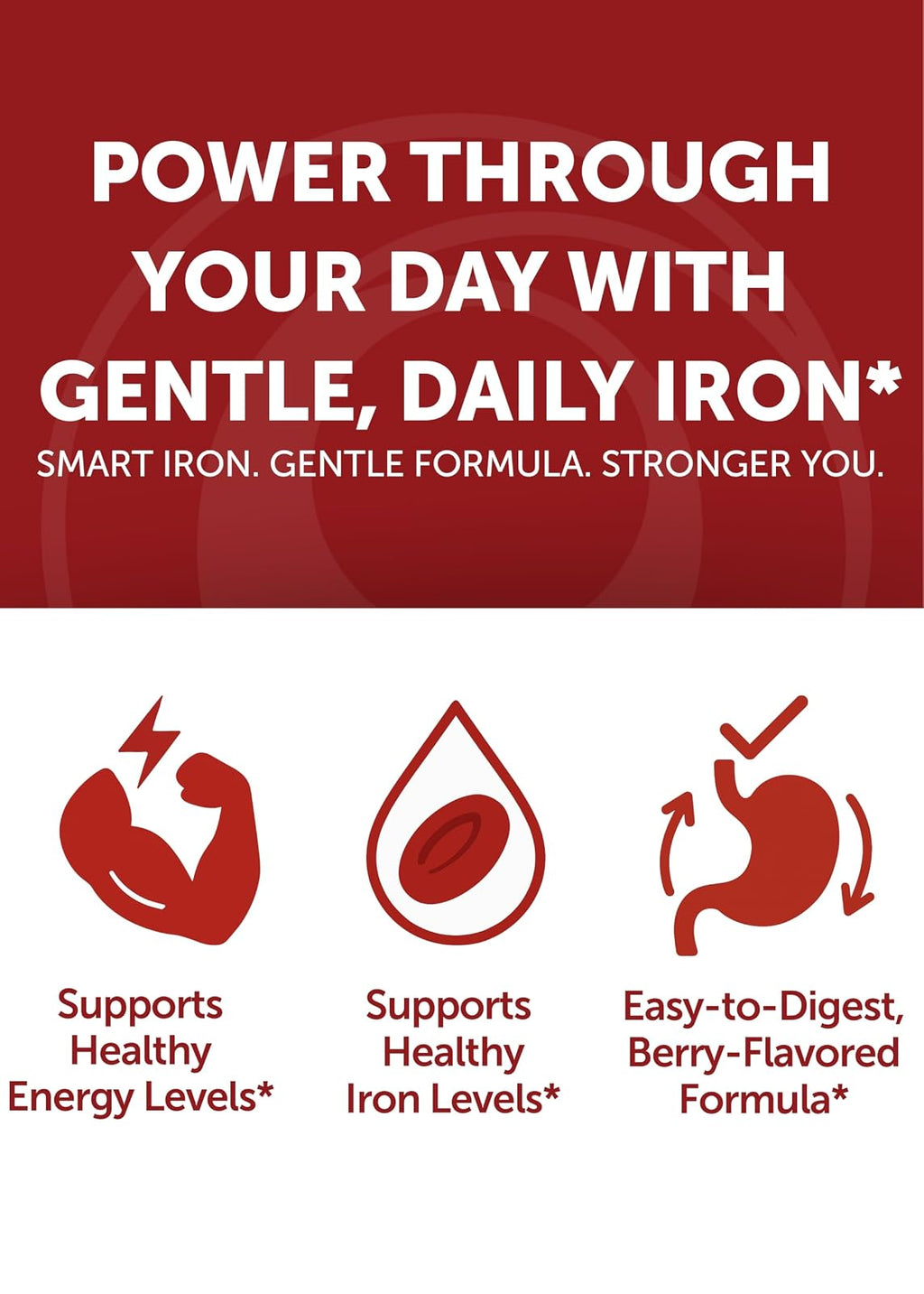 Lunakai iron gummies for better absorption