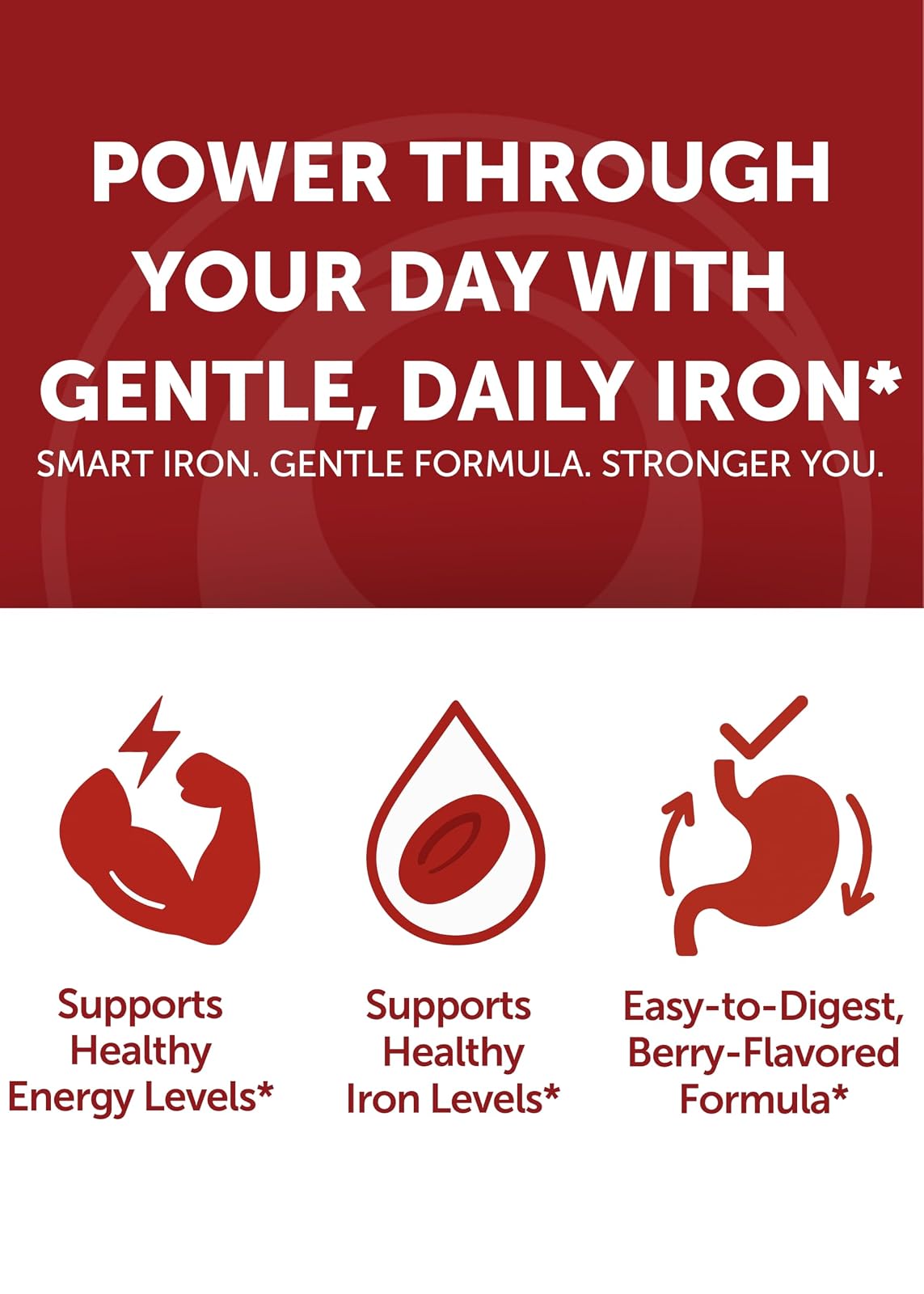 Lunakai iron gummies for better absorption