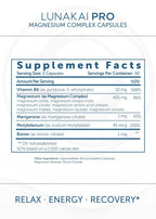 Lunakai magnesium complex for stress relief