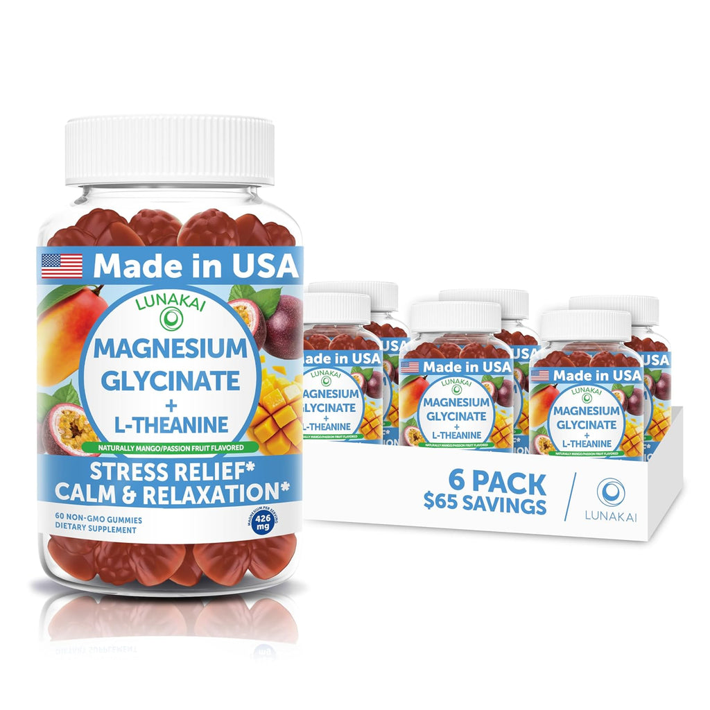 Lunakai magnesium glycinate gummies benefits