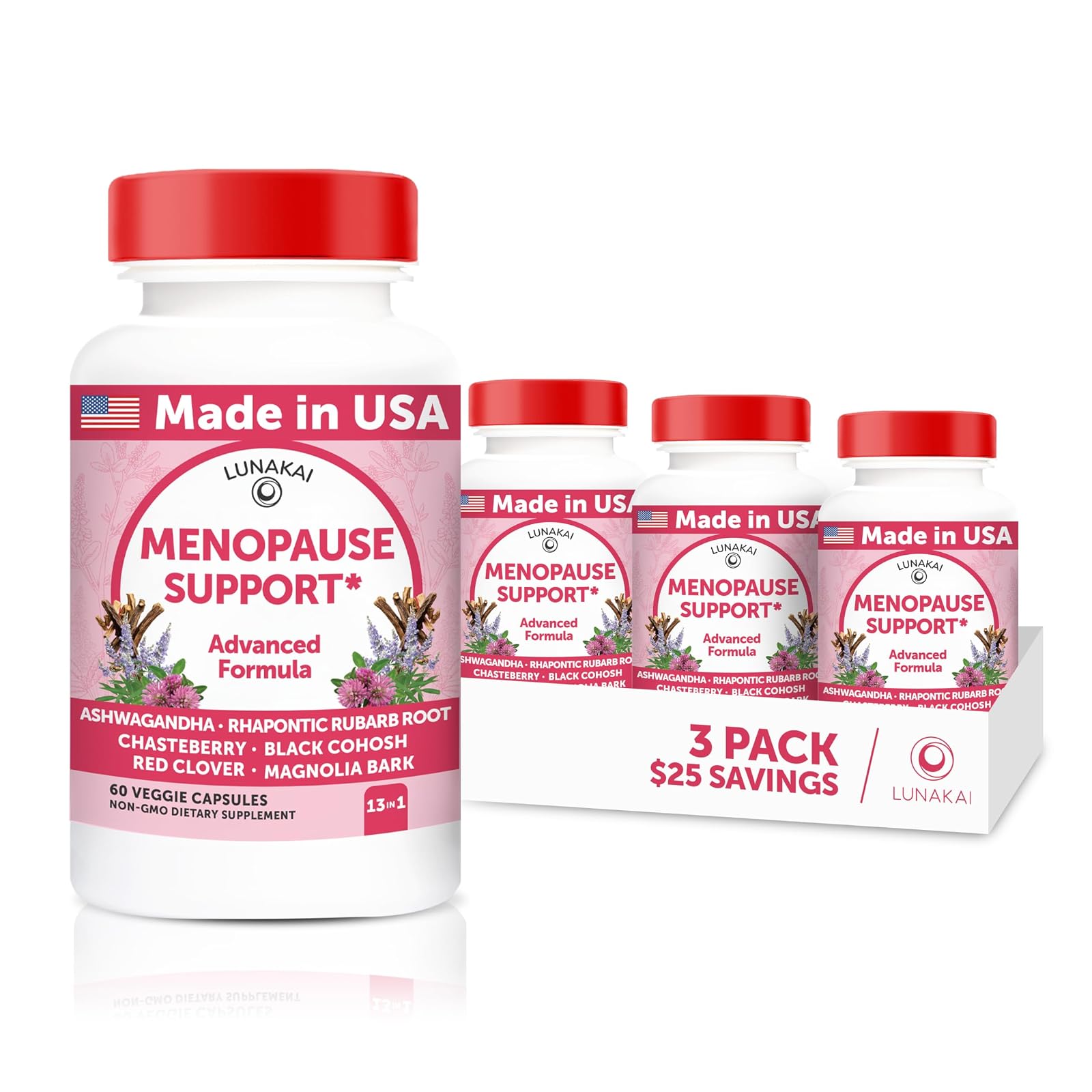 Lunakai menopause support capsules