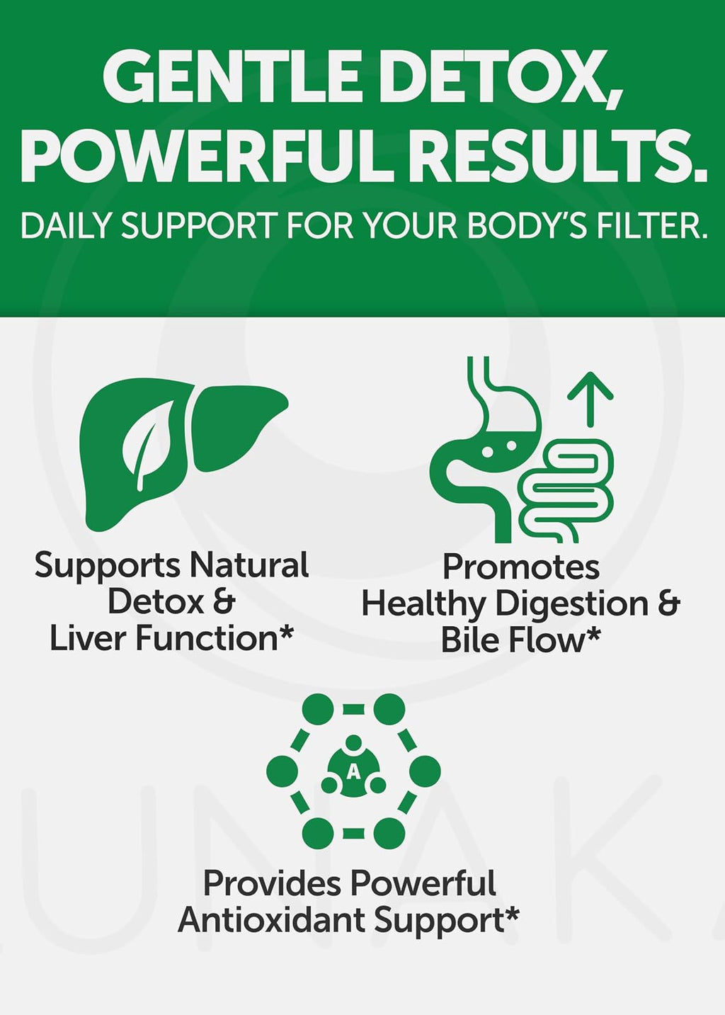 Lunakai milk thistle capsules