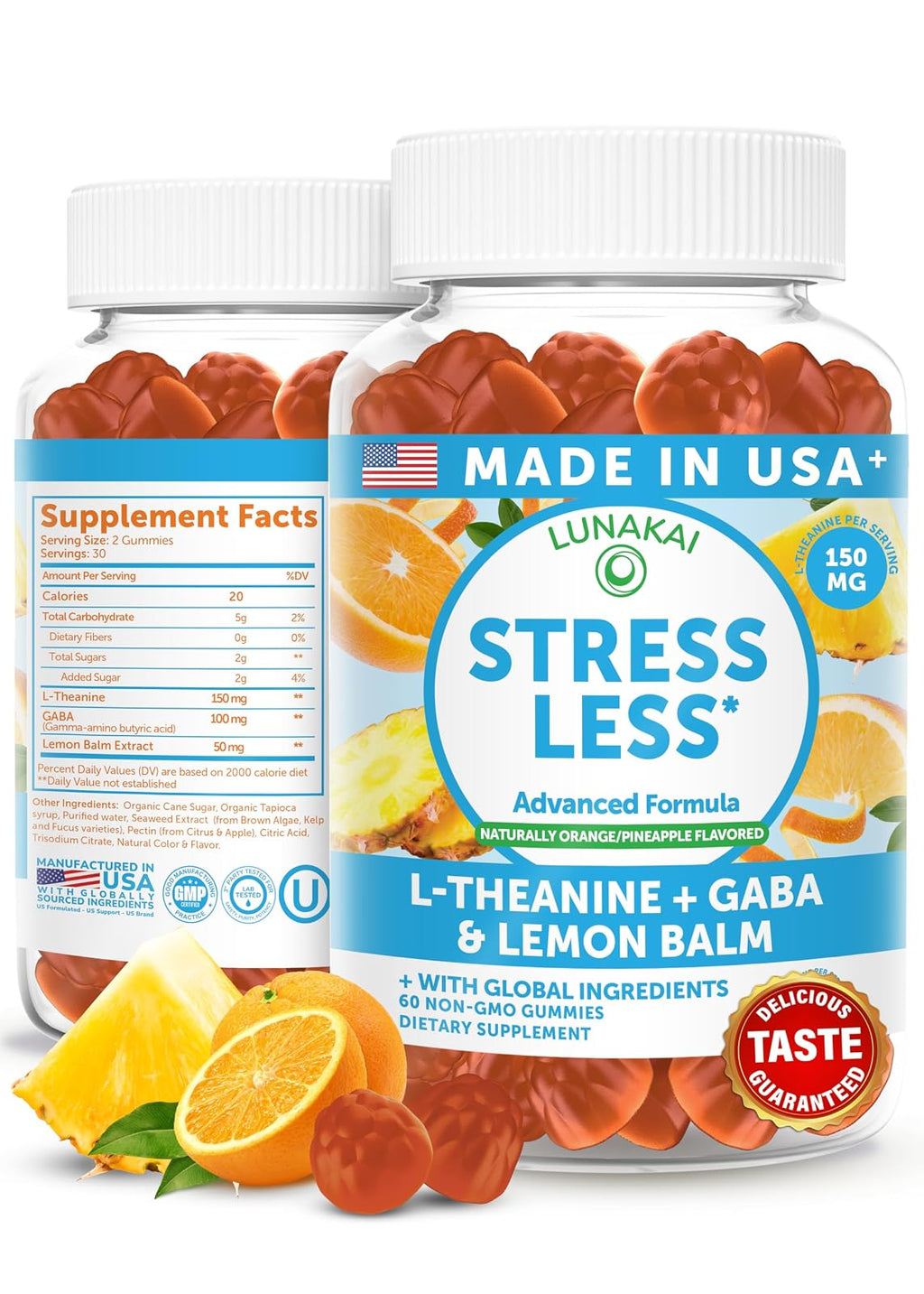 Lunakai multivitamins for stress relief