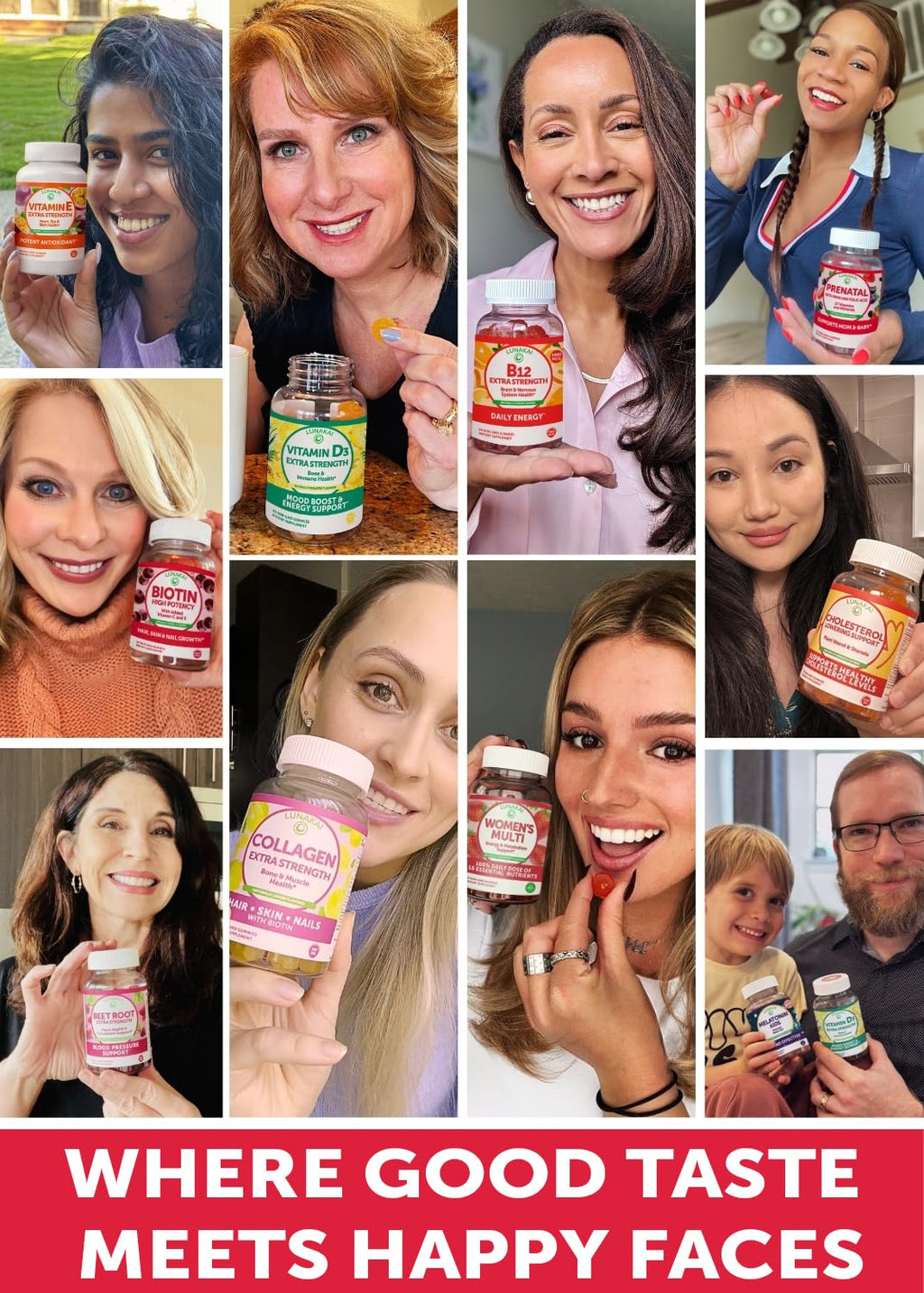 Lunakai prenatal vitamins with DHA support