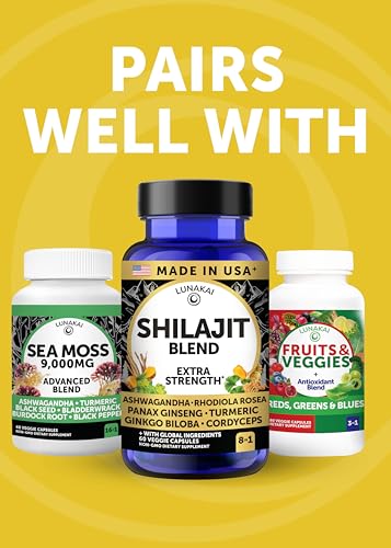 Lunakai shilajit capsules for energy