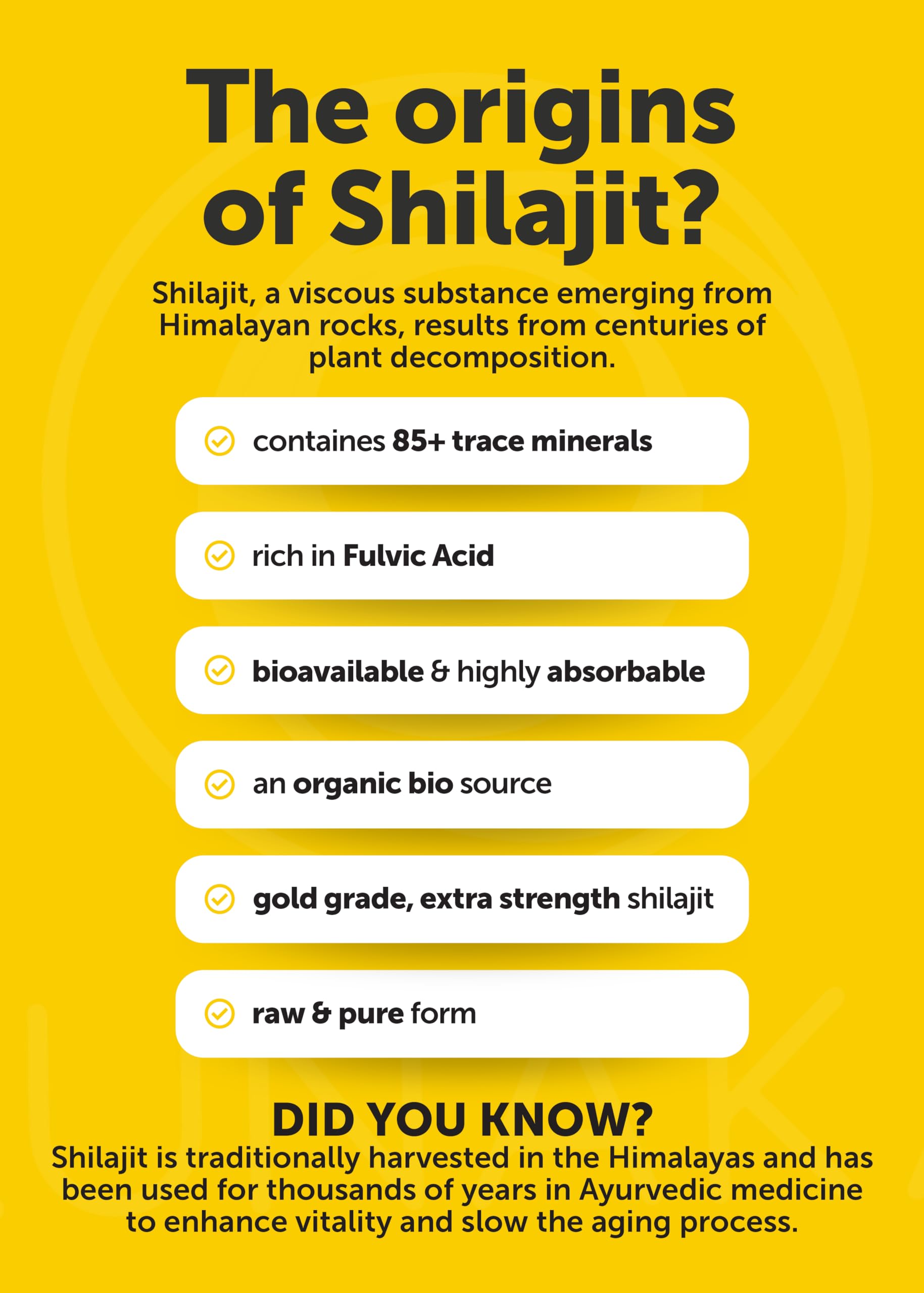 Lunakai shilajit for immune support