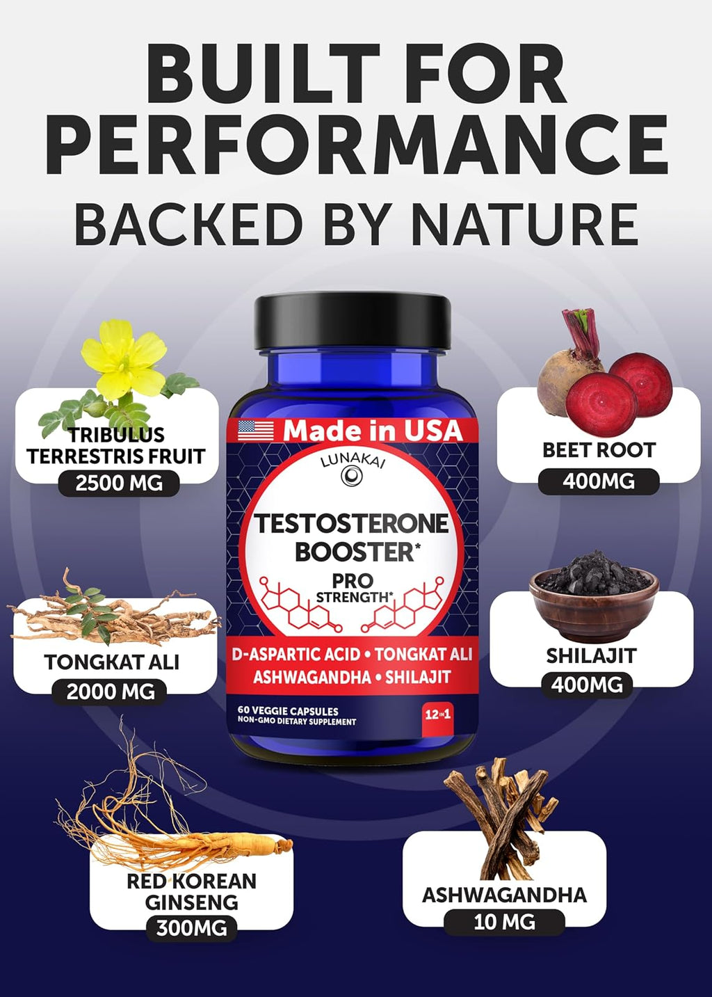 Lunakai testosterone booster for athletes