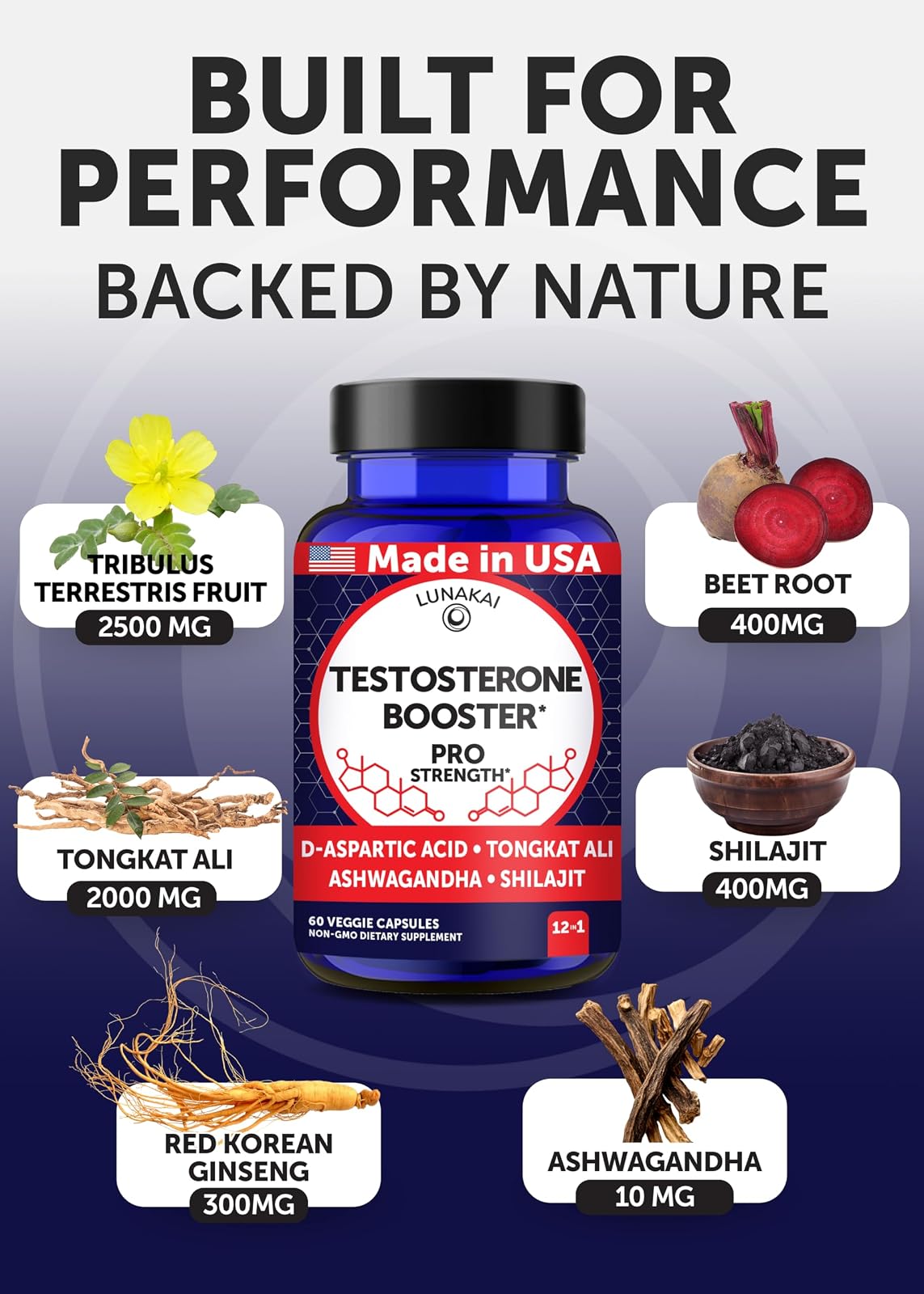 Lunakai testosterone booster for athletes
