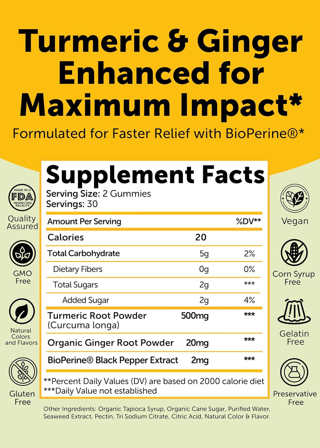 Lunakai turmeric ginger wellness support