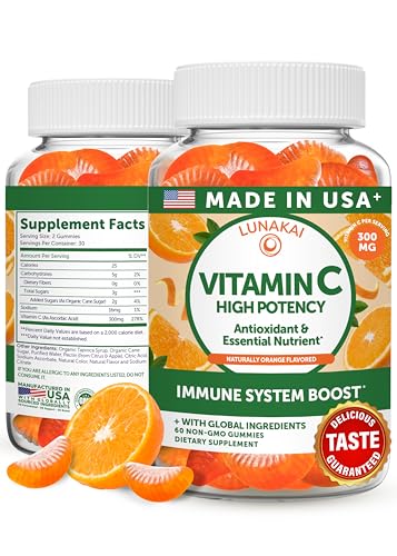 Lunakai vitamin C gummies for immunity