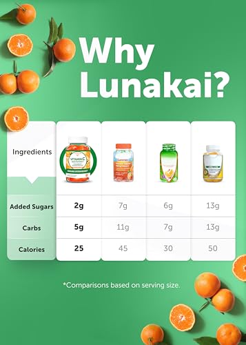 Lunakai vitamin C with natural flavours