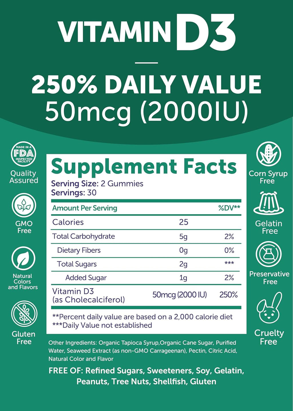 Lunakai Vitamin D3 for mood support