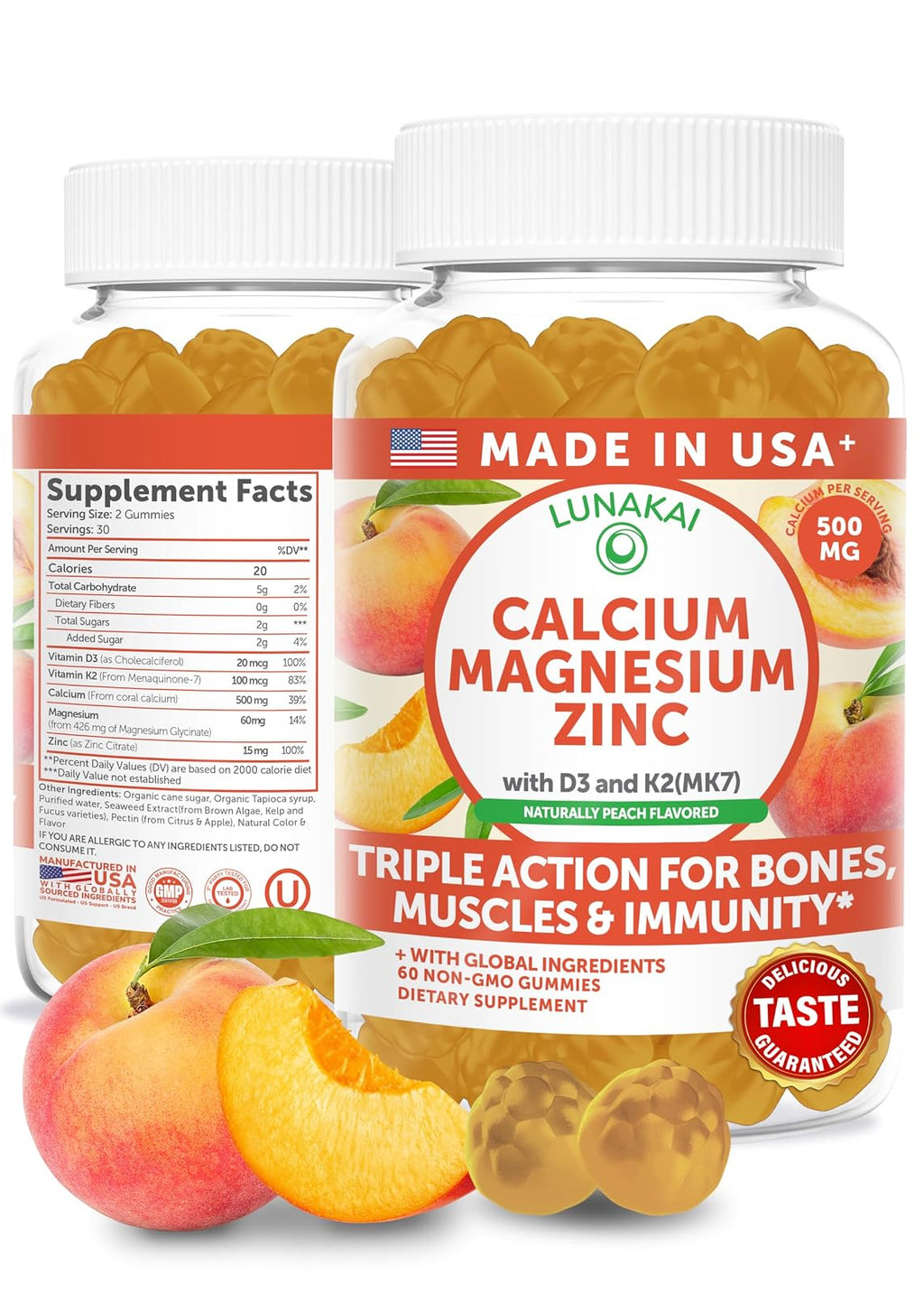 Lunakai vitamin D3 gummies benefits