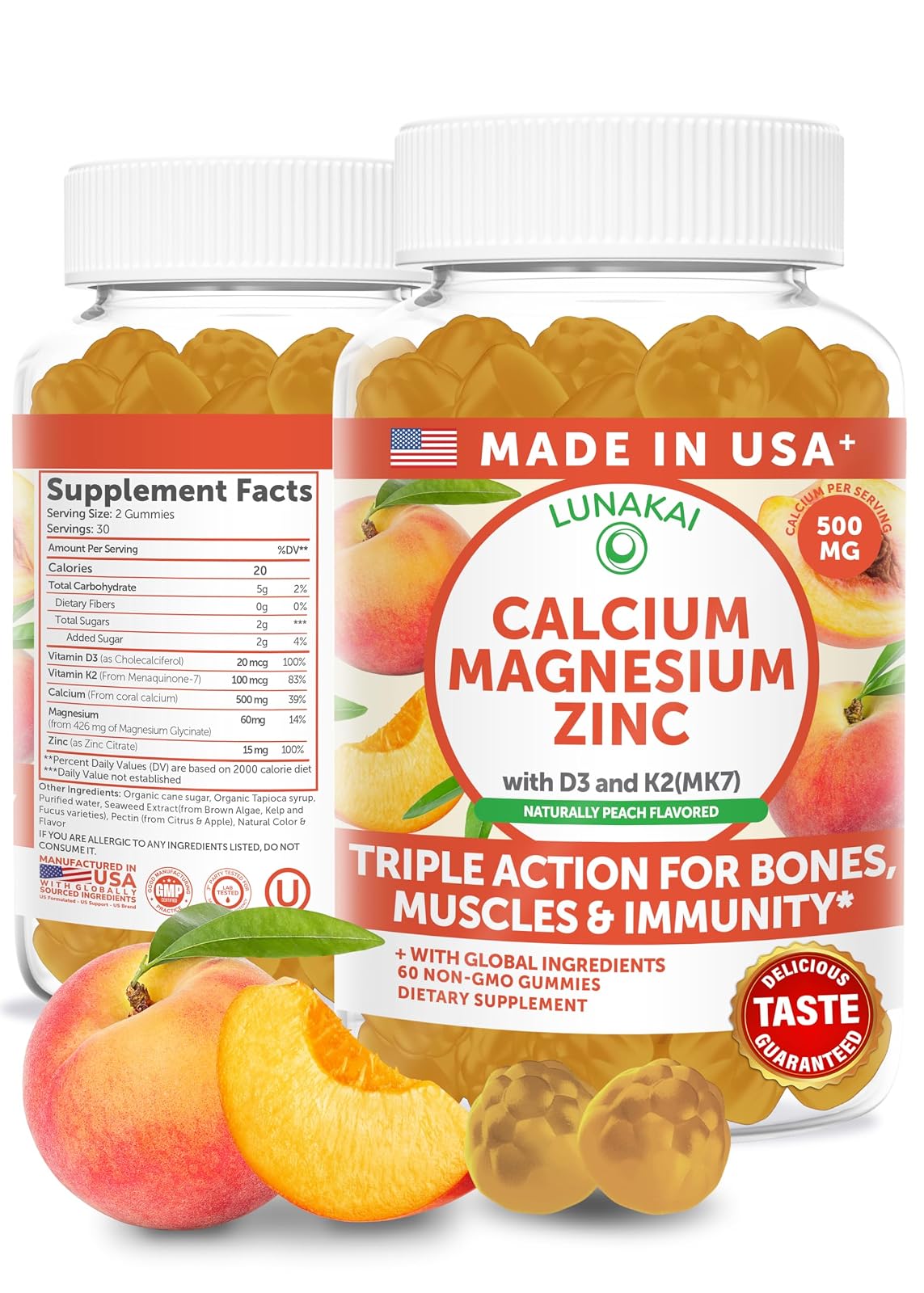 Lunakai vitamin D3 gummies benefits