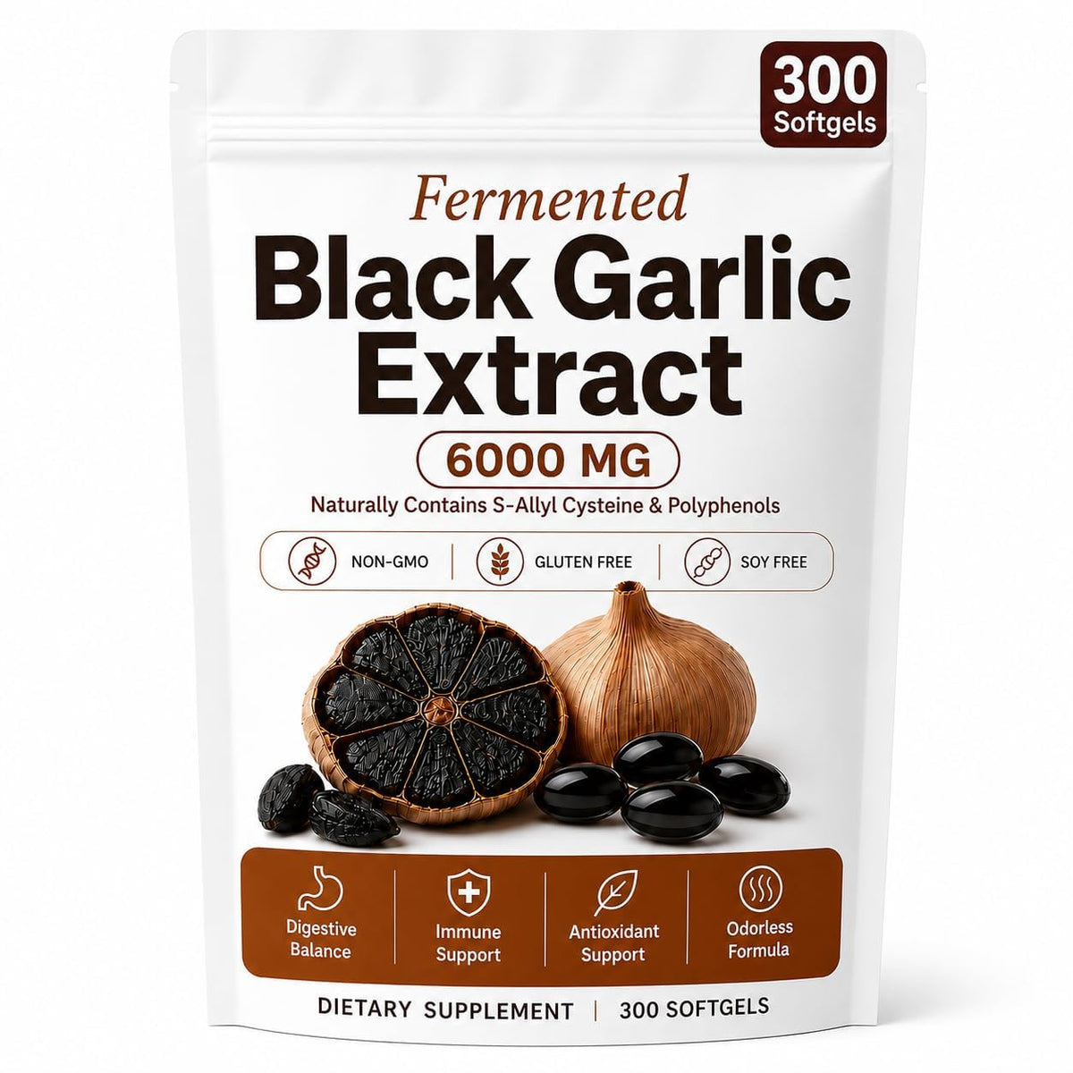 LUNESSA fermented black garlic extract