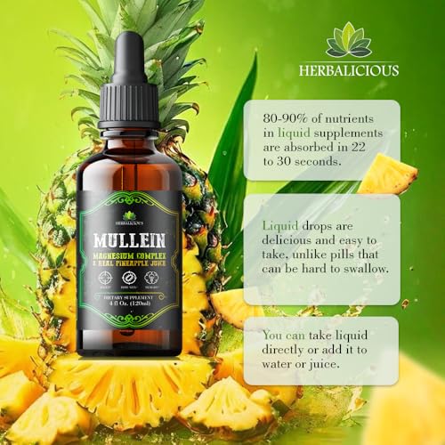 Lung detox with mullein extract