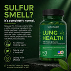 Lung Health capsules for better breathing