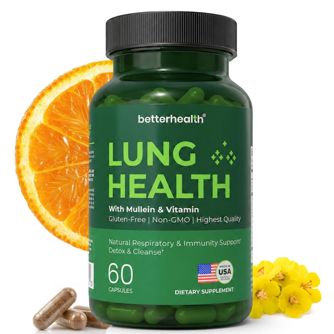Lung Health daily capsules for respiratory support