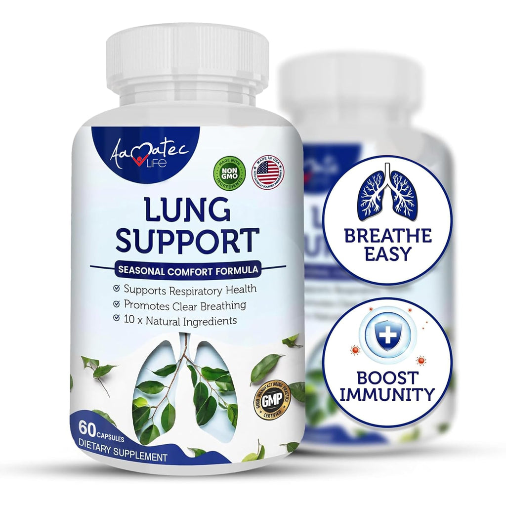 Lung Support herbal breathing capsules
