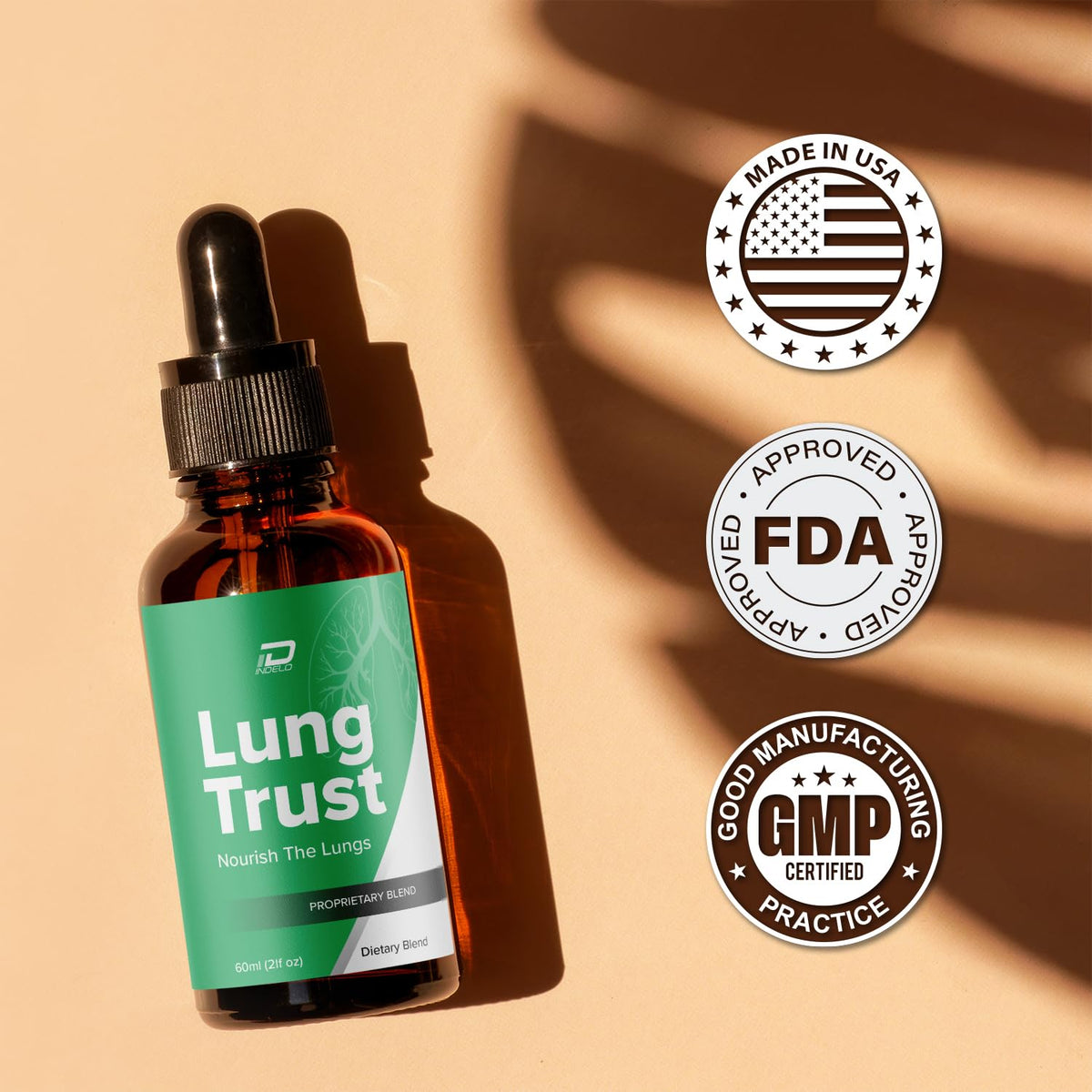 Lung Trust Drops for better respiratory health