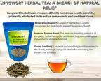 Lungwort Herb Tea in zip-lock bag