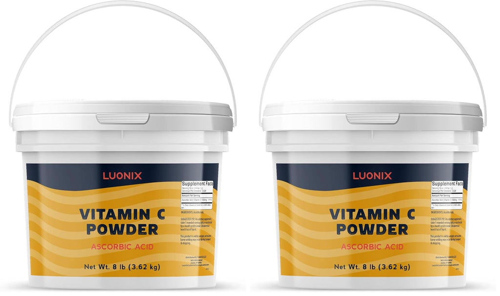 Luonix Vitamin C powder for immune support