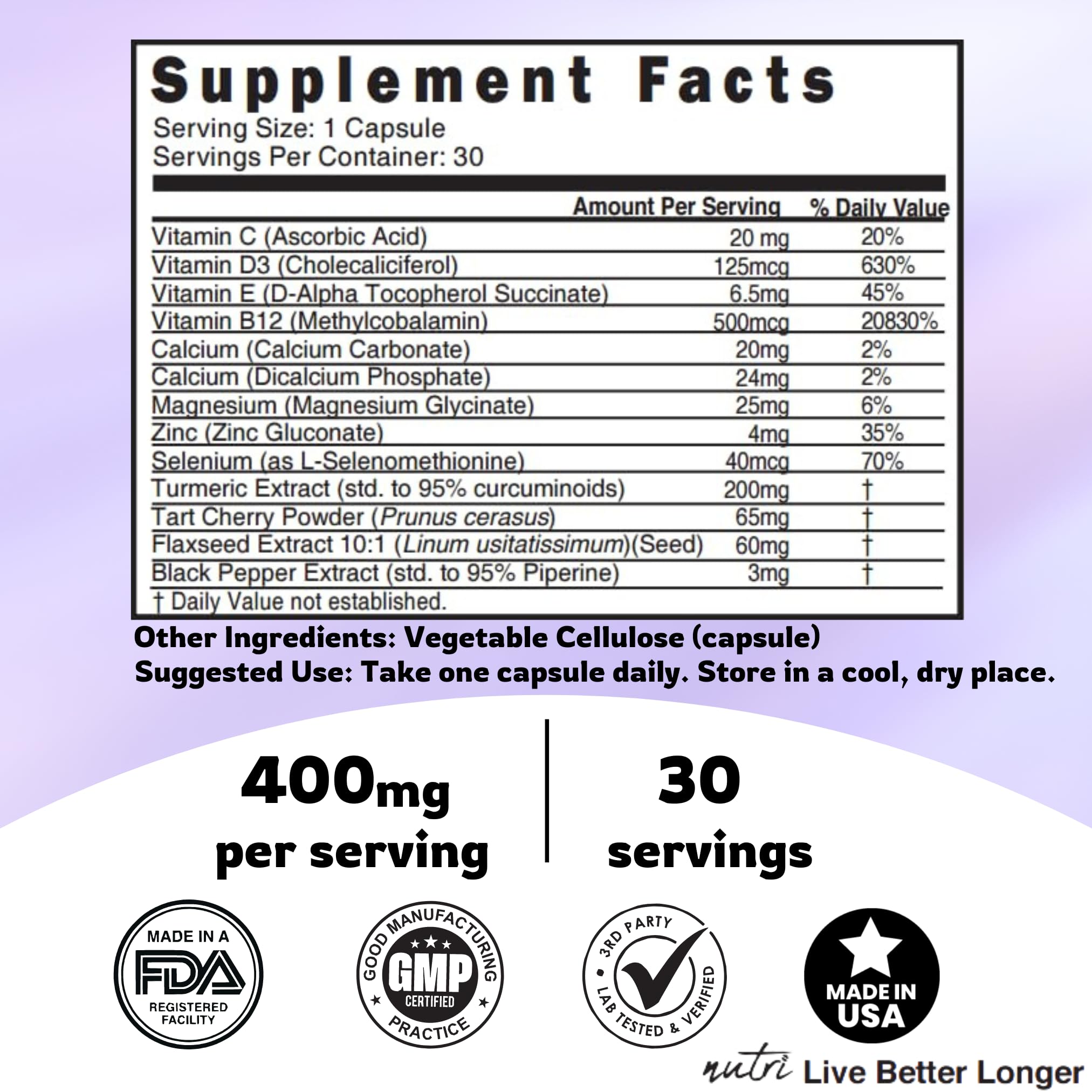 LupuEase herbal supplement for vitality