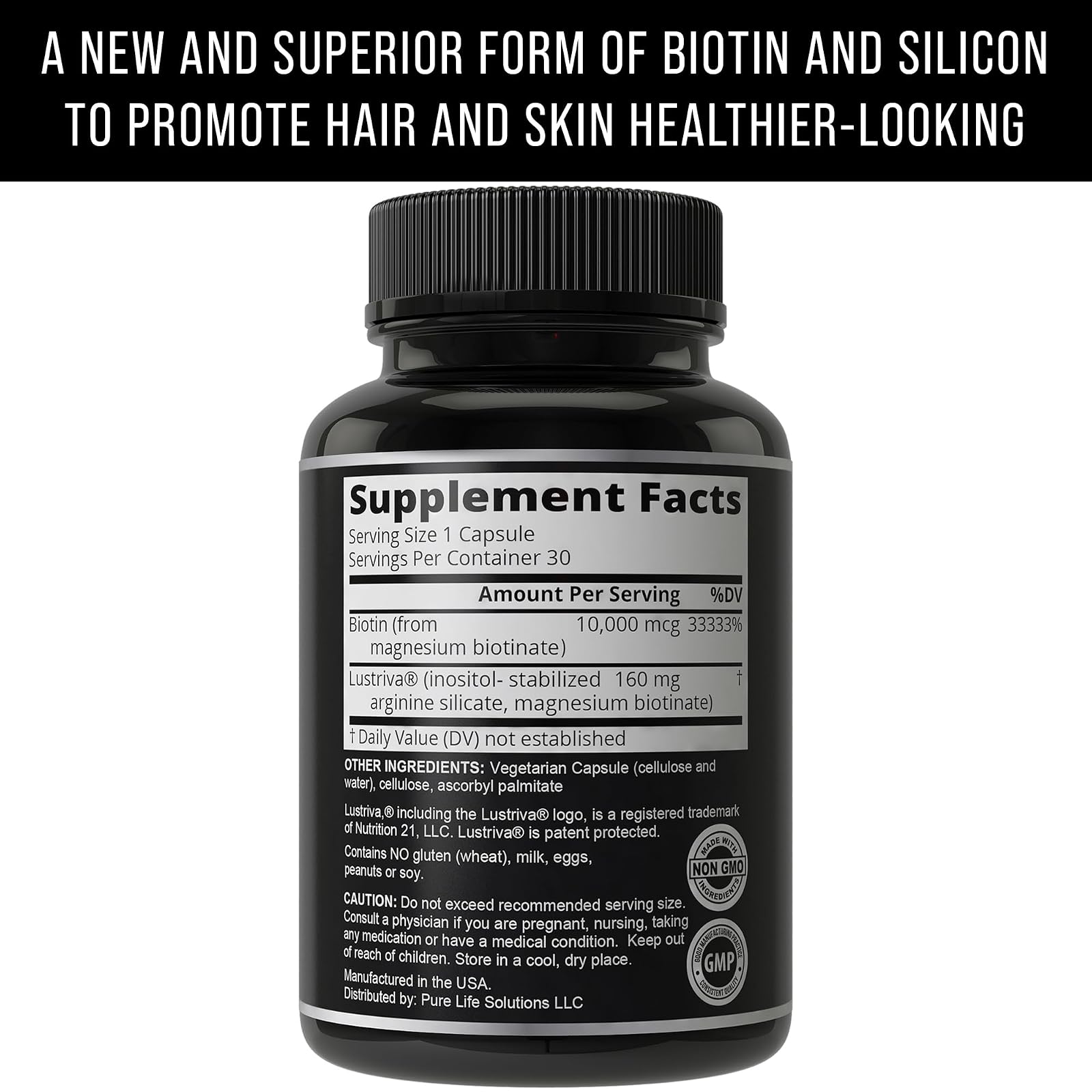 Lustriva hair vitamins for fuller locks