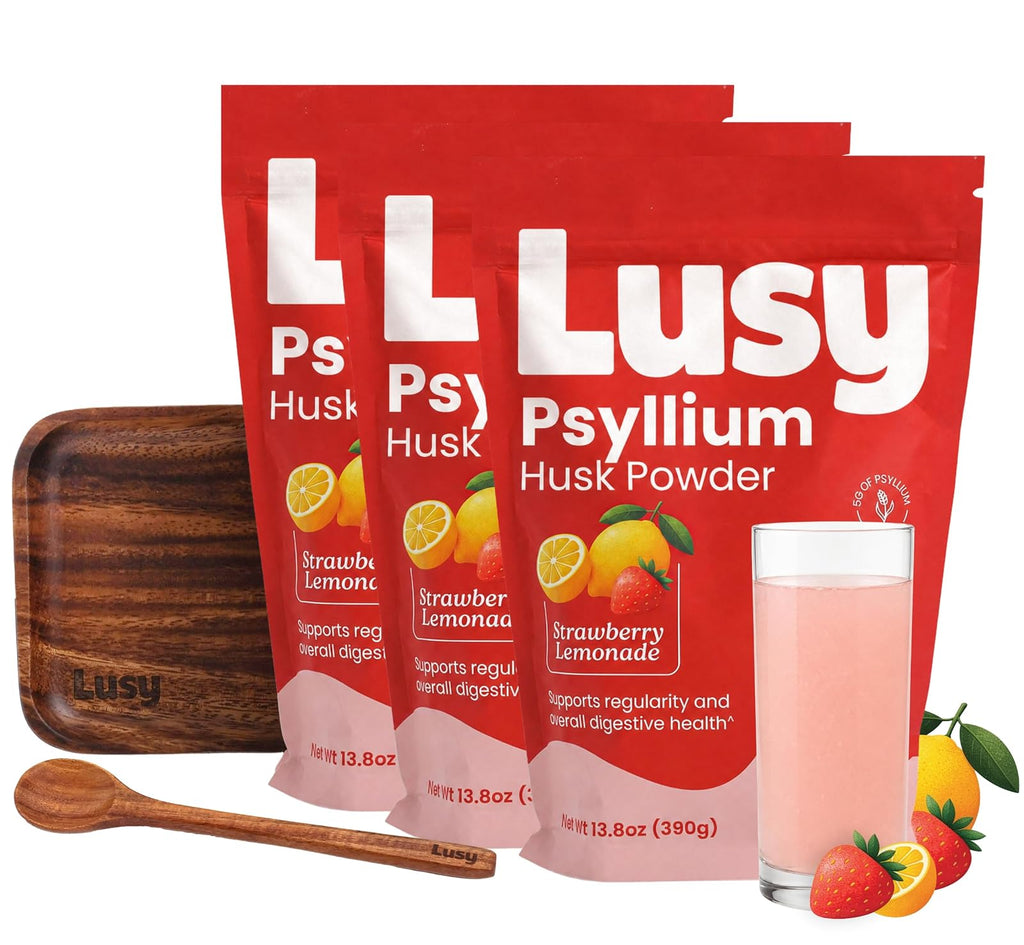 Lusy psyllium husk fiber supplement