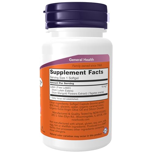 Lutein 10 mg for vision support
