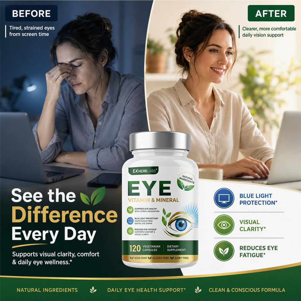 Lutein 120 capsules for daily wellness