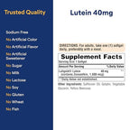 Lutein 40 mg for daily eye wellness