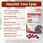 Lutein and Astaxanthin blend benefits