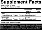 Lutein and zeaxanthin antioxidant support