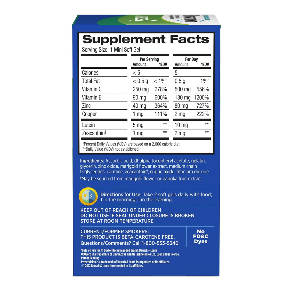 Lutein and Zeaxanthin benefits