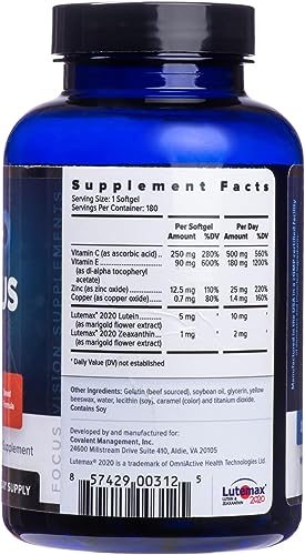 Lutein and zeaxanthin benefits