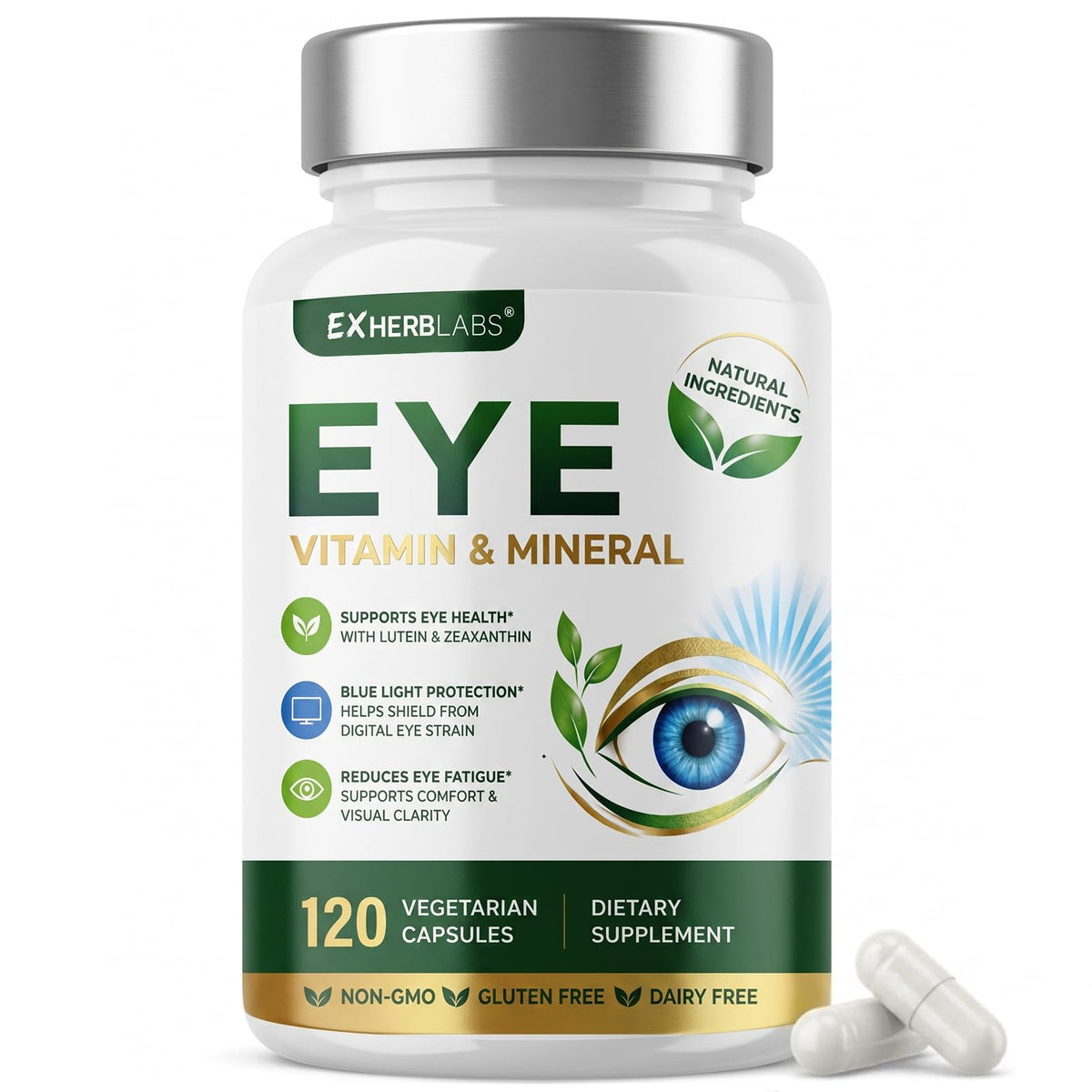 Lutein and Zeaxanthin capsules for eye health