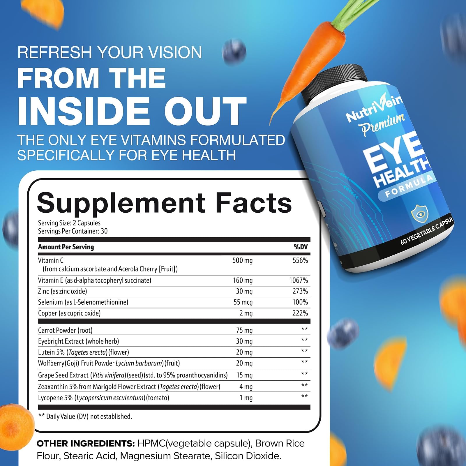 Lutein and Zeaxanthin capsules