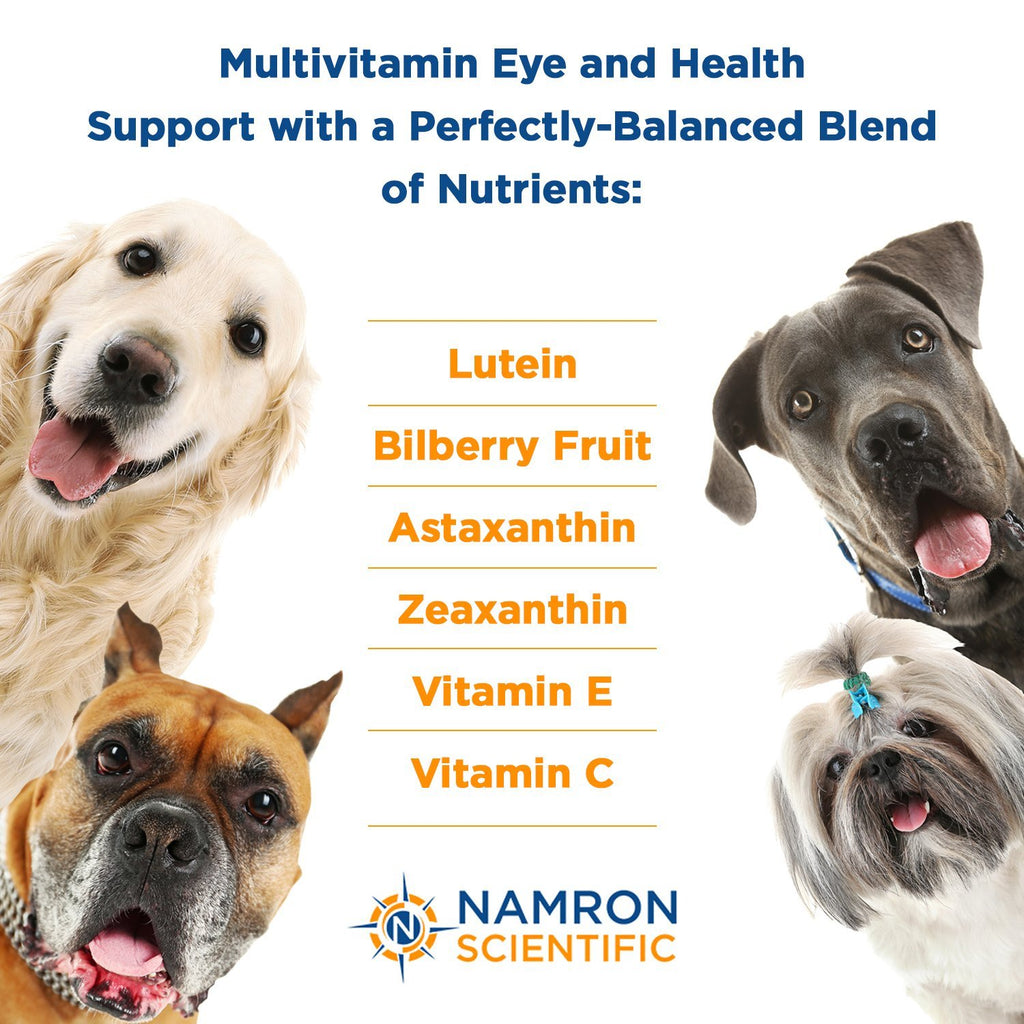 lutein and zeaxanthin for canine vision